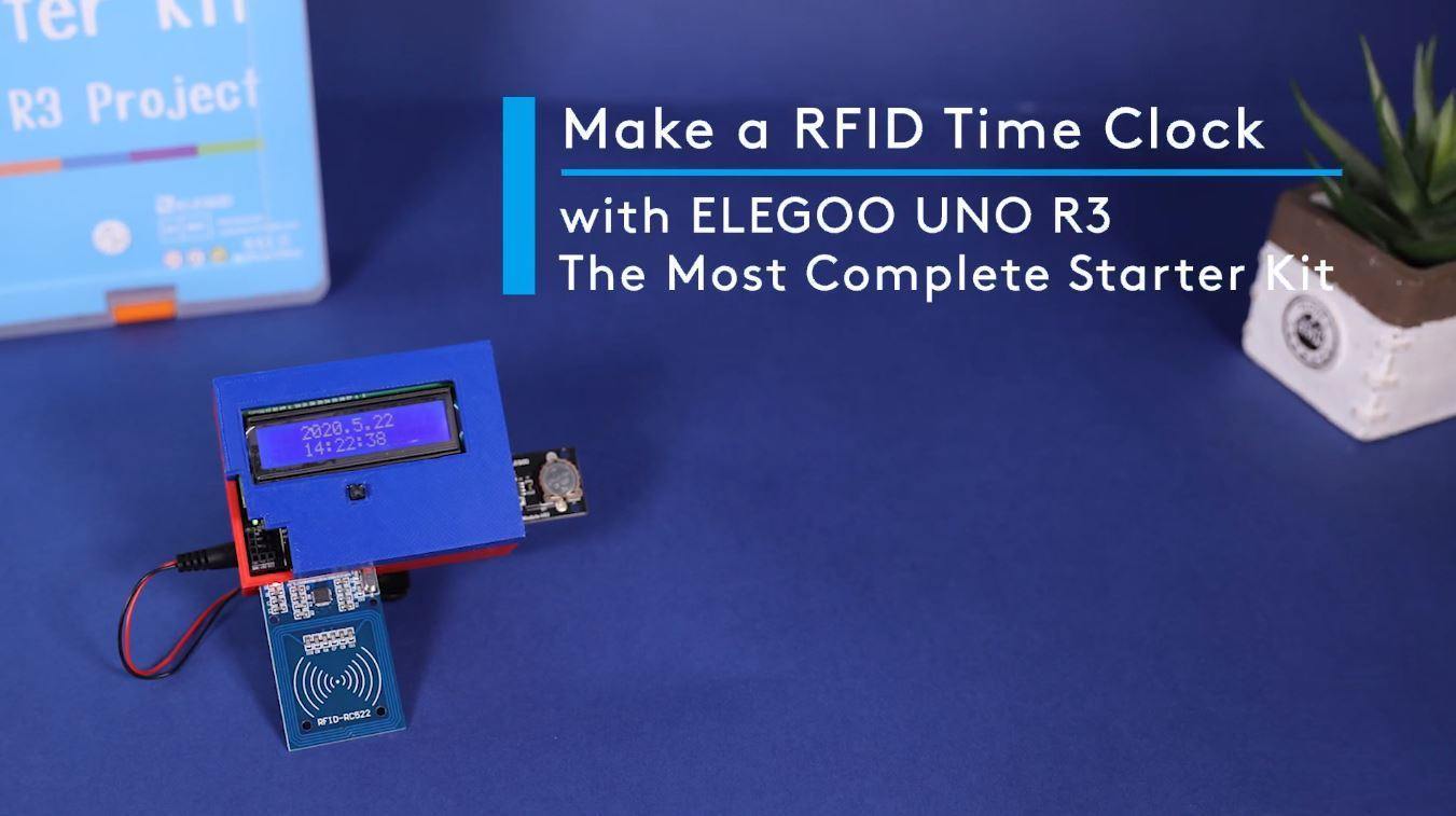 Tutorial: Arduino RFID Time Clock – ELEGOO JP