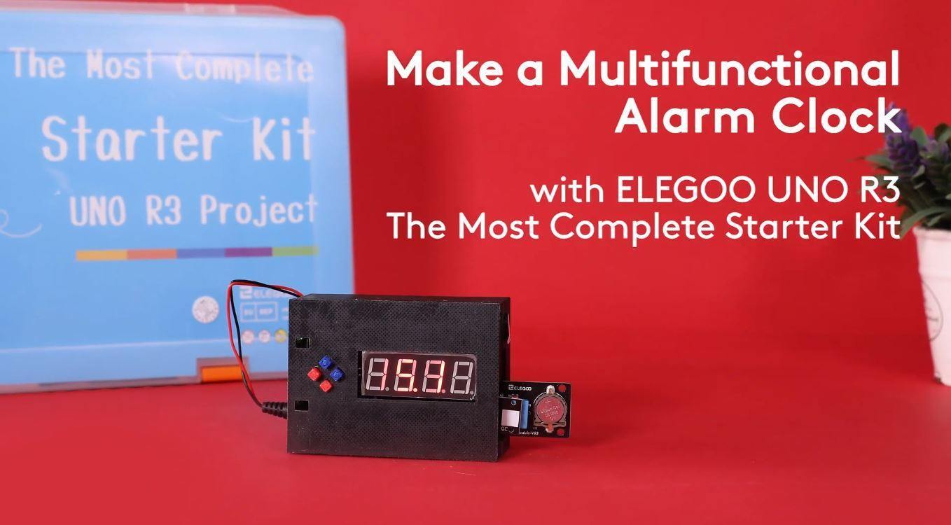 Tutorial: Multifunctional Alarm Clock with Arduino – ELEGOO JP