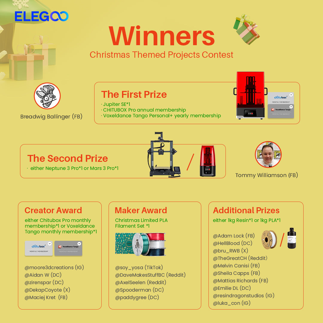 ELEGOO Christmas Themed Projects Contest – ELEGOO JP