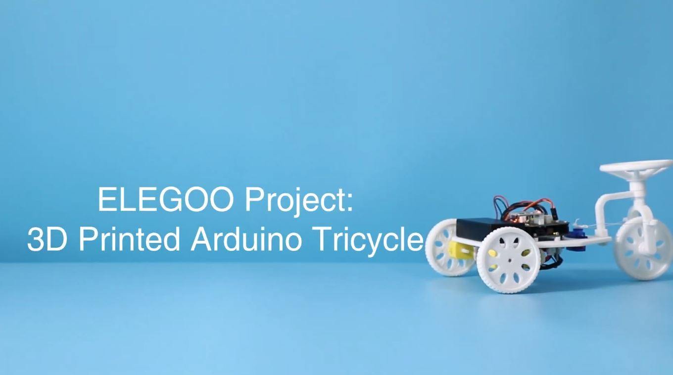 Tutorial: Build A Robot Tricycle with Your 3D Printer – ELEGOO JP