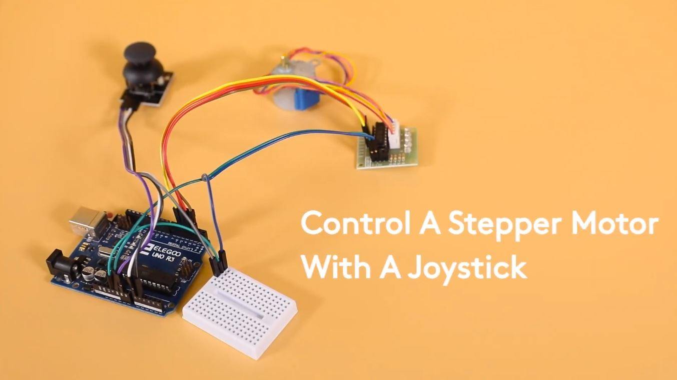 Tutorial: Control A Stepper Motor With A Joystick - Arduino Beginners ...